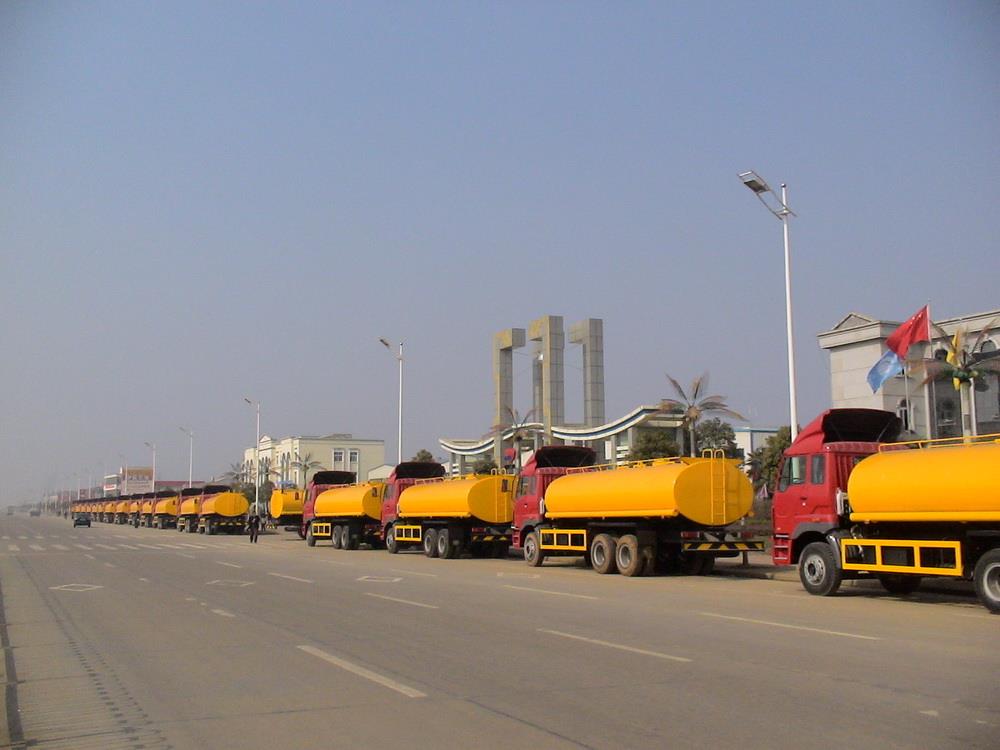 Bulk Water Tank Trucks Exports To Tajikistan - Deliveries - News ...