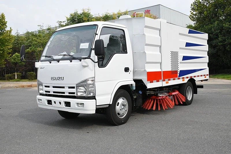 ISUZU Sweeper Truck Delivered To Dominica - Deliveries - News - HUBEI ...