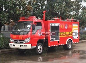 China High Quality FOTON Water Fire Engine(2000 Liters) Manufacturers ...
