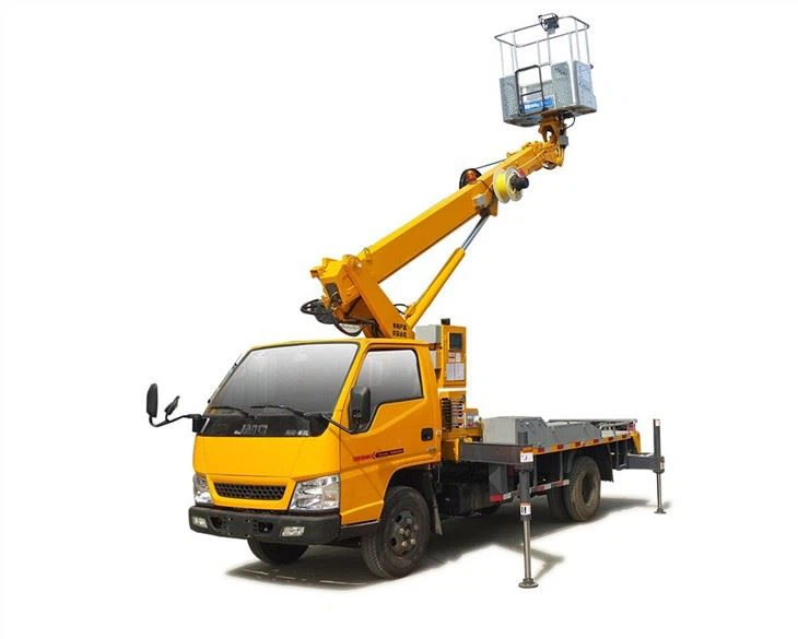 China High Quality 20M Telescopic Jib Bucket Truck Manufacturers ...