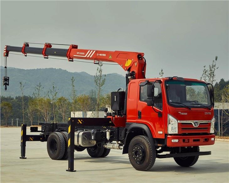 China High Quality Truck Mounted Sany Palfinger Stiff Boom Crane ...