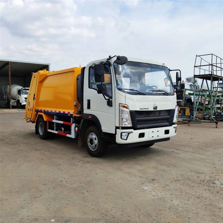 China High Quality 10 CBM 4x2 Rear Loader Compactor Garbage Truck ...