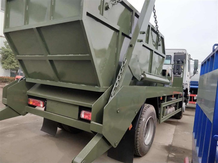 China High Quality 10 CBM Chain Lift Skip Truck Manufacturers ...