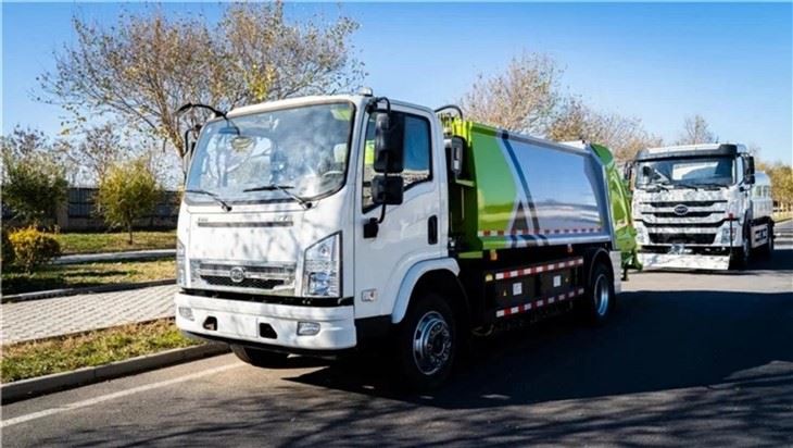 China High Quality 12CBM 4×2 Electric Garbage Disposal Truck ...