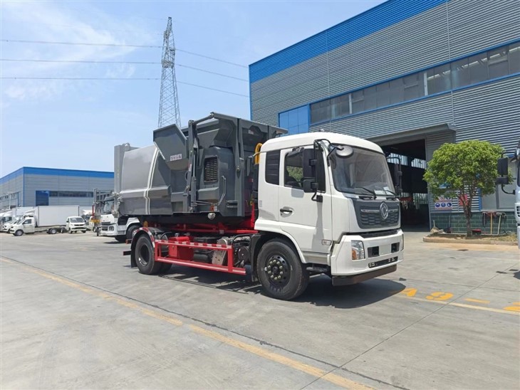 China High Quality 12CBM 4x2 Dumpster Garbage Truck Manufacturers ...