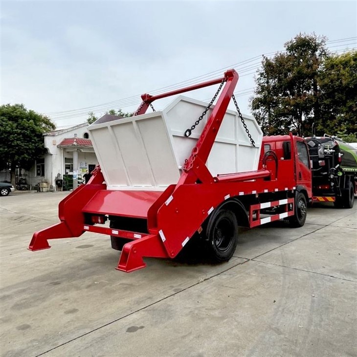 China High Quality 6 Wheelers 6 CBM Skip Handler Manufacturers ...