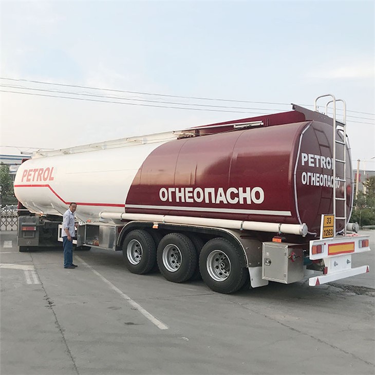 China High Quality 35000 Liters Fuel Transfer Tank Trailer ...