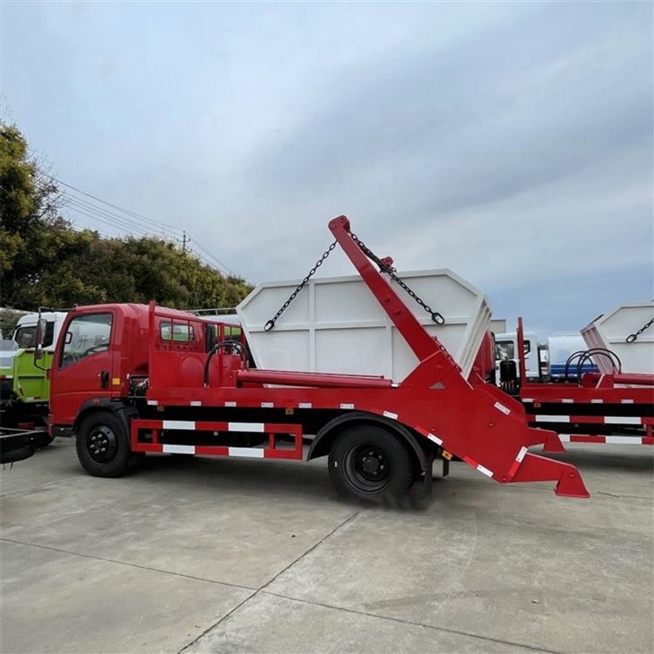 China High Quality 6 Wheelers 6 CBM Skip Handler Manufacturers ...