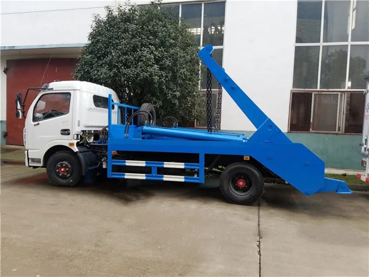 China High Quality 4 CBM 6 Wheelers Skip Lift Equipment Manufacturers ...