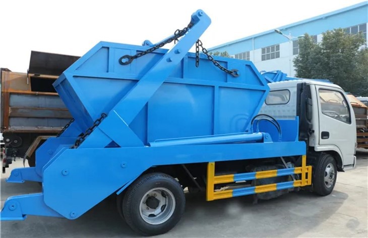 China High Quality 4 CBM 6 Wheelers Skip Lift Equipment Manufacturers ...