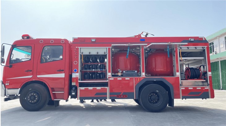 China High Quality 4000kg Dry Powder Fire Truck Manufacturers ...