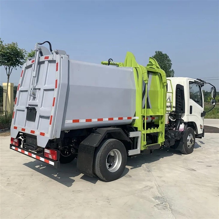 China High Quality 5 CBM Waste Disposal Side Loader Manufacturers ...