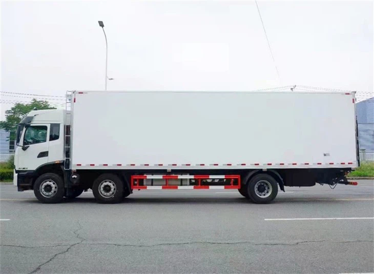 China High Quality 58 CBM Reefer Box Truck For Food Delivery ...