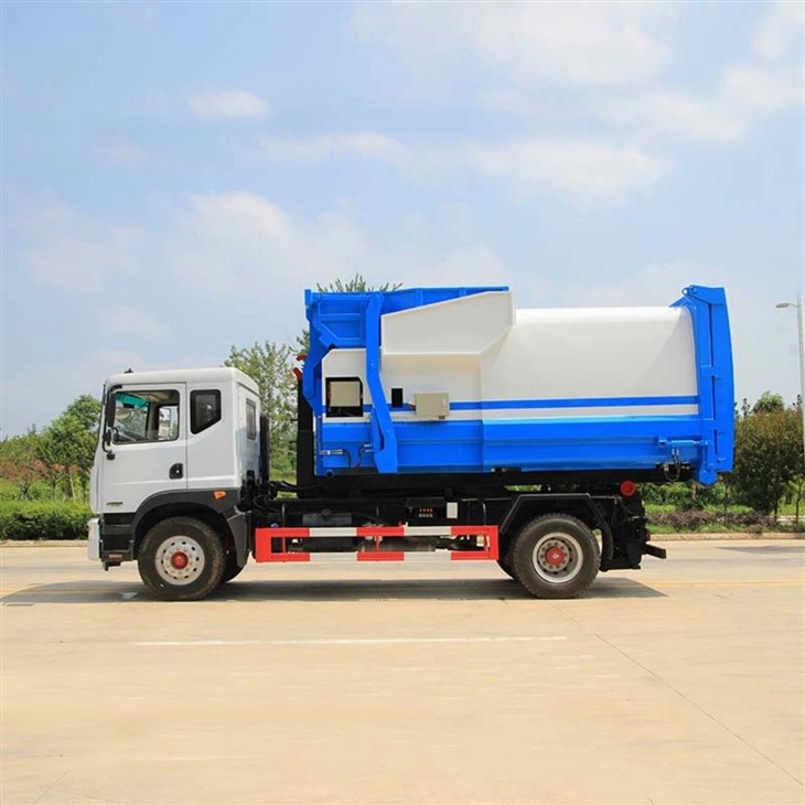 China High Quality 6 Wheelers 10 CBM Waste Collection Truck ...