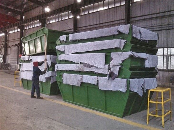 China High Quality 6 Wheelers 8 CBM Skip Loader Truck Manufacturers ...