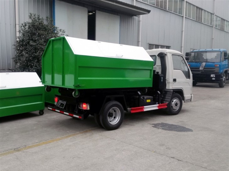 China High Quality 6CBM 6 Wheelers Refuse Collection Truck ...