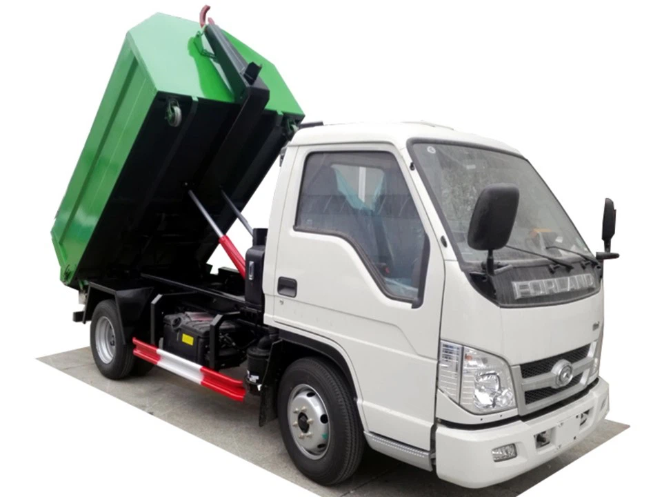 China High Quality 6CBM 6 Wheelers Refuse Collection Truck ...