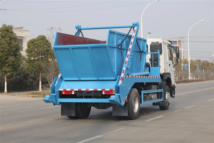 China High Quality 8 CBM Skip Loader Garbage Truck Manufacturers ...