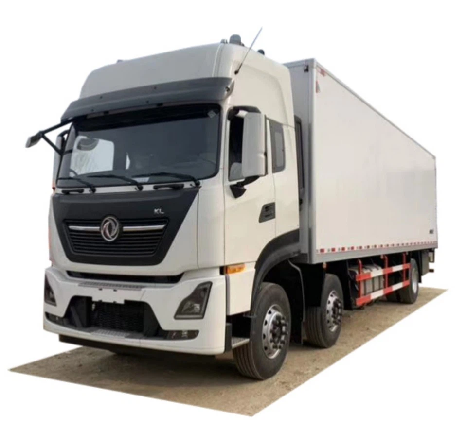 China High Quality 8 Wheelers 57 M3 Refrigerated Truck Manufacturers ...