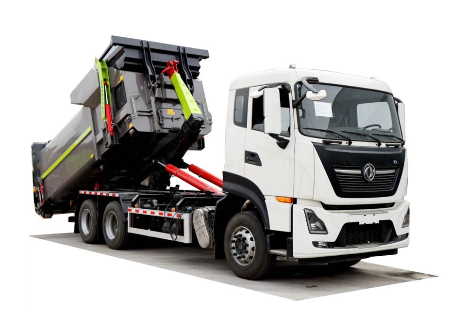 China High Quality Dongfeng 26T Hooklift Roll Off Garbage Truck ...