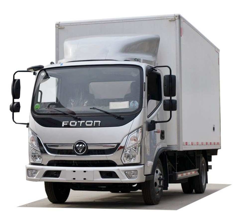 China High Quality Foton 18 CBM Refrigerated Van For Frozen Food ...