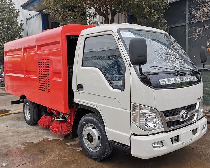 China High Quality FOTON Mini Road Sweeper Truck Manufacturers ...