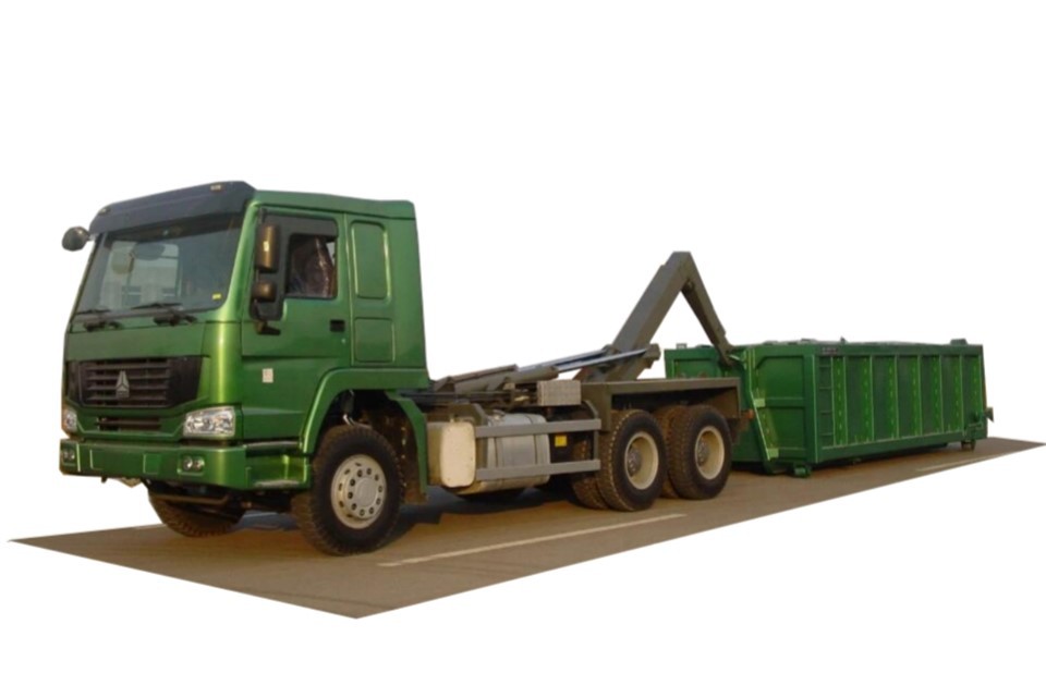 China High Quality HOWO 20 CBM Hook Loader Lorry Manufacturers ...