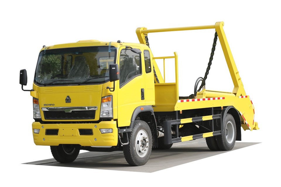 China High Quality HOWO 5 CBM Skip Loader Dumper Manufacturers ...