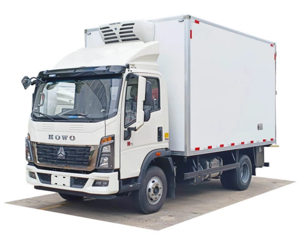 China High Quality Insulated Reefer Truck For Food Delivery 21CBM ...