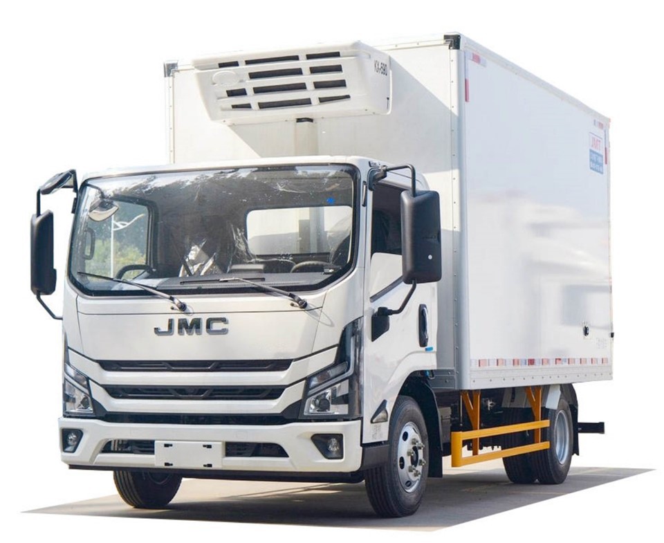 China High Quality JMC 164HP Refrigerated Lorry 19 CBM Manufacturers ...