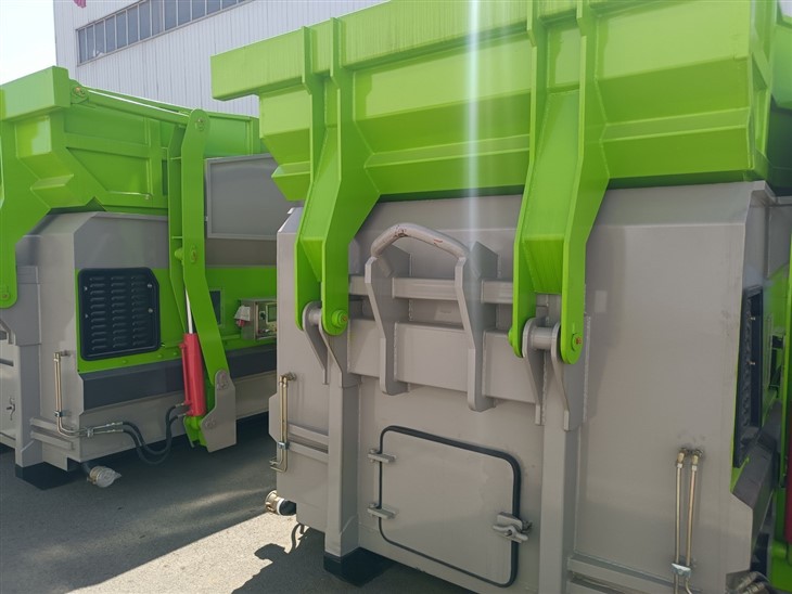 China High Quality Mobile Rolloff Compactor Container Manufacturers ...