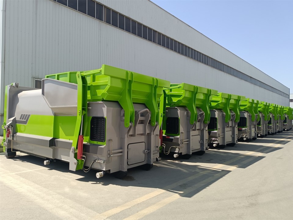 China High Quality Mobile Rolloff Compactor Container Manufacturers ...