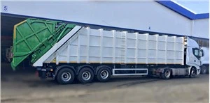 China High Quality Semitrailer Hydraulic Garbage Compactor ...