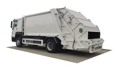 China High Quality 15CBM Waste Collection Truck Rear Compactor Garbage ...