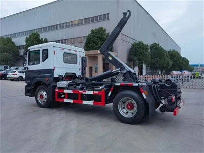 China High Quality 8 CBM Hook Loader Skip Lorry Manufacturers ...