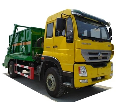 China High Quality HOWO 10 CBM Skip Bin Lifter Manufacturers, Suppliers ...