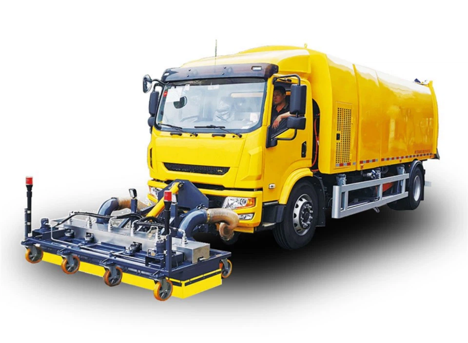 China High Quality 12 CBM Airport Runway Sweeping Truck Manufacturers ...