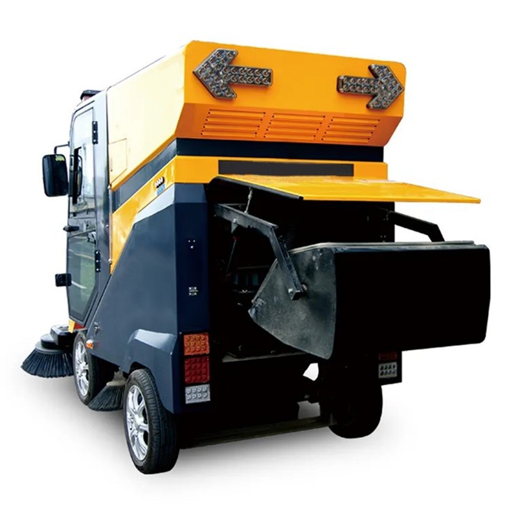 China High Quality Electric 100% Plug-in Airport Sweeper 650 Liters ...