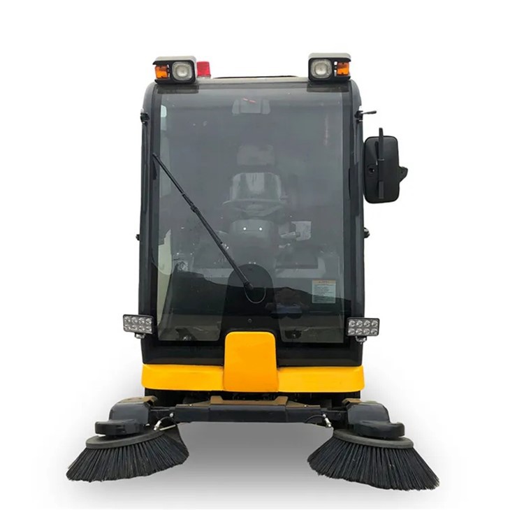 China High Quality Electric 100% Plug-in Airport Sweeper 650 Liters ...