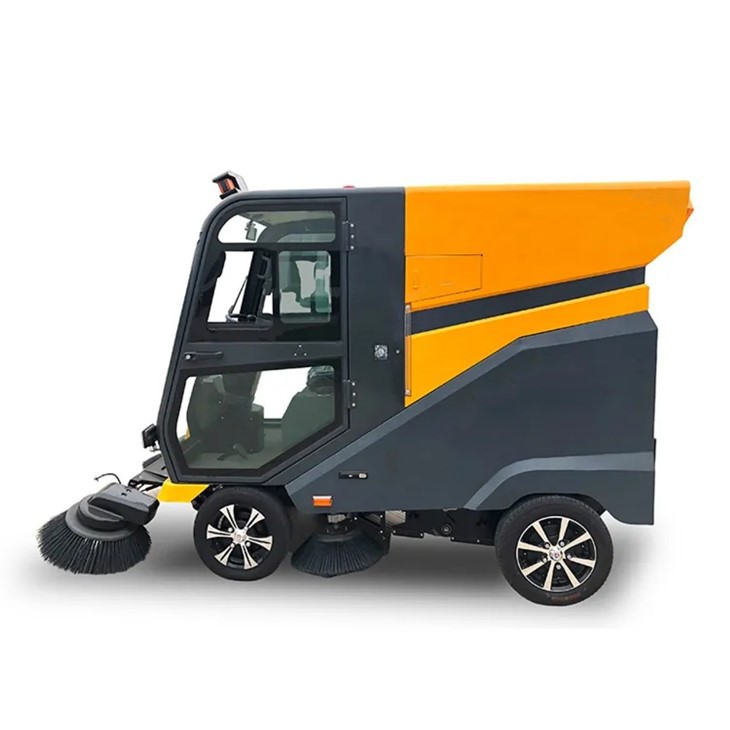 China High Quality Electric 100% Plug-in Airport Sweeper 650 Liters ...