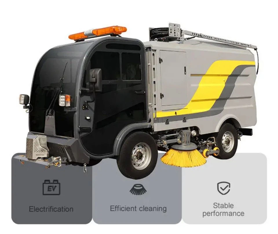 China High Quality Electric Airport Sweeper 700 Liters Manufacturers ...