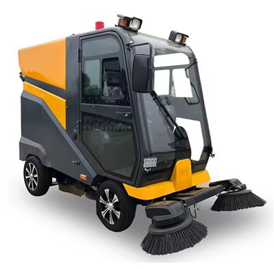 China High Quality Electric 100% Plug-in Airport Sweeper 650 Liters ...