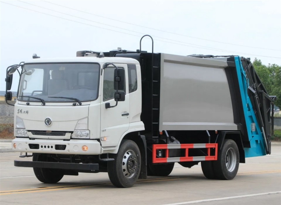 China High Quality 14 CBM Medium Duty Refuse Compactor Truck ...