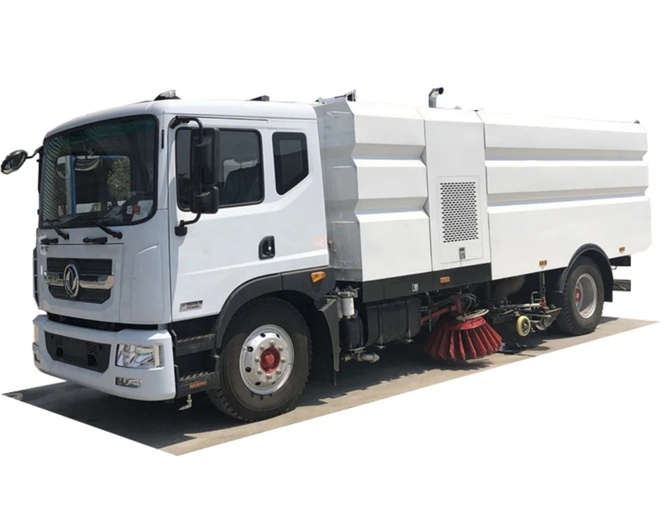 China High Quality 16 CBM Street Cleaning Vehicle 9 Ton Payload ...