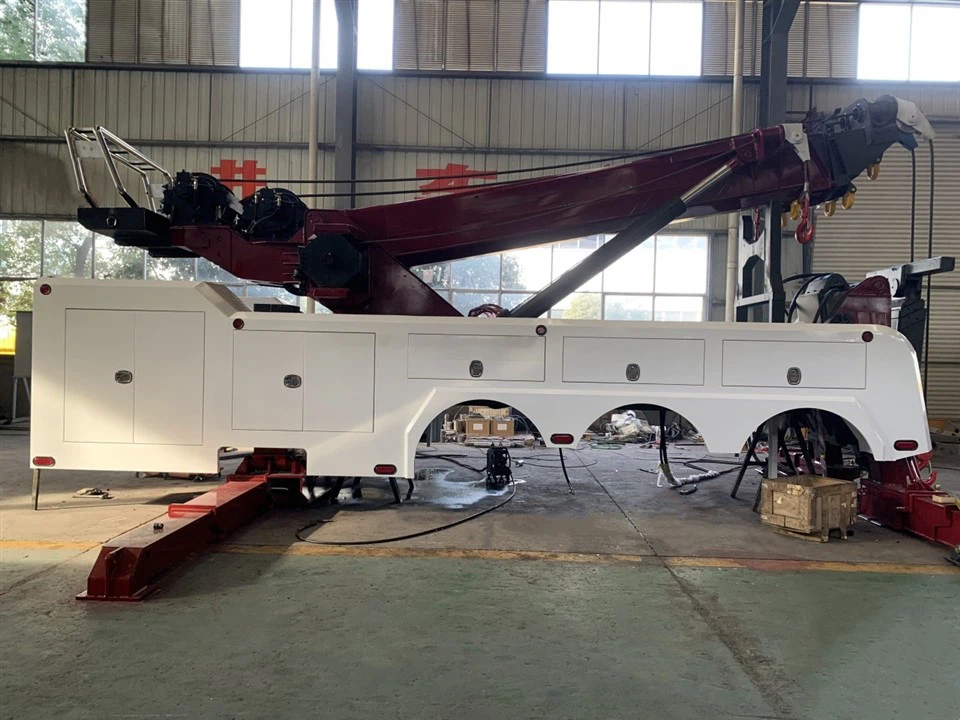 China High Quality 50 Ton Heavy Duty Wrecker Body Manufacturers ...
