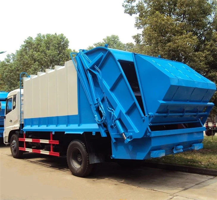 China High Quality 6 Wheelers 15000 Liters Trash Truck Manufacturers ...