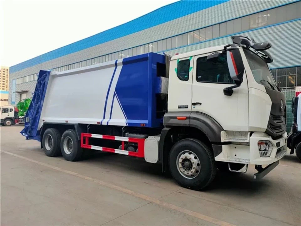 China High Quality HOHAN 18 CBM Compacted Garbage Truck Manufacturers ...