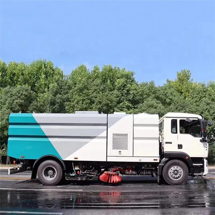China High Quality HOWO Truck Mounted City Sweeper Manufacturers ...