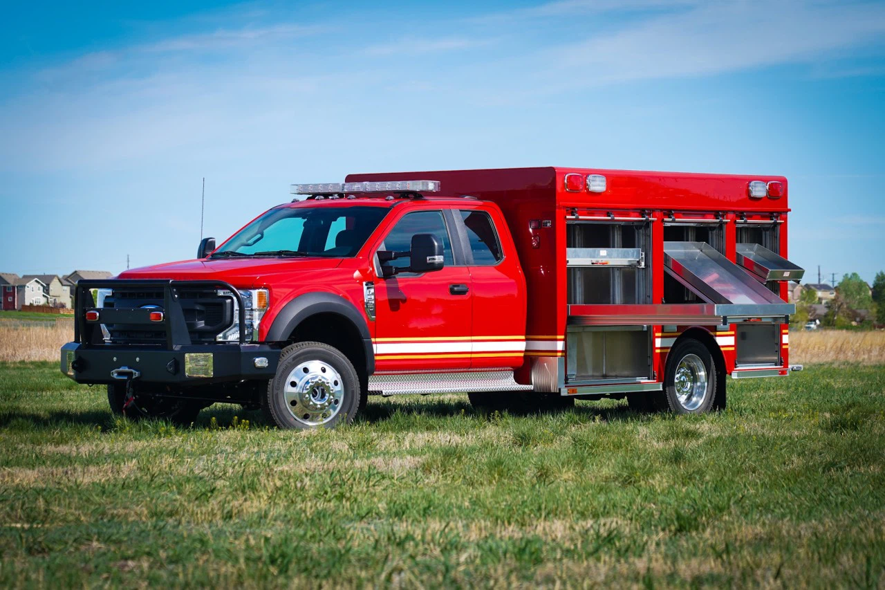 Fire Department Utility Truck - Support Vehicle for Fire Department ...