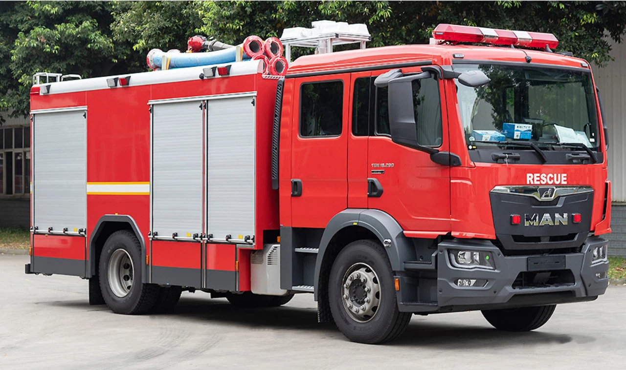 Tank Fire Truck – High-Capacity Water Storage for Firefighting Missions ...